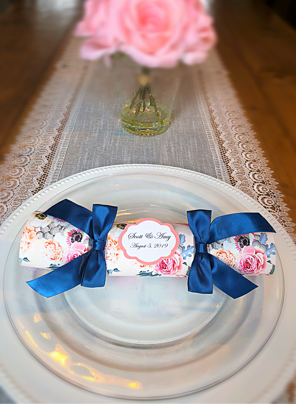 Custom Wedding Crackers- BY SPECIAL ORDER ONLY – The Little Cracker Company