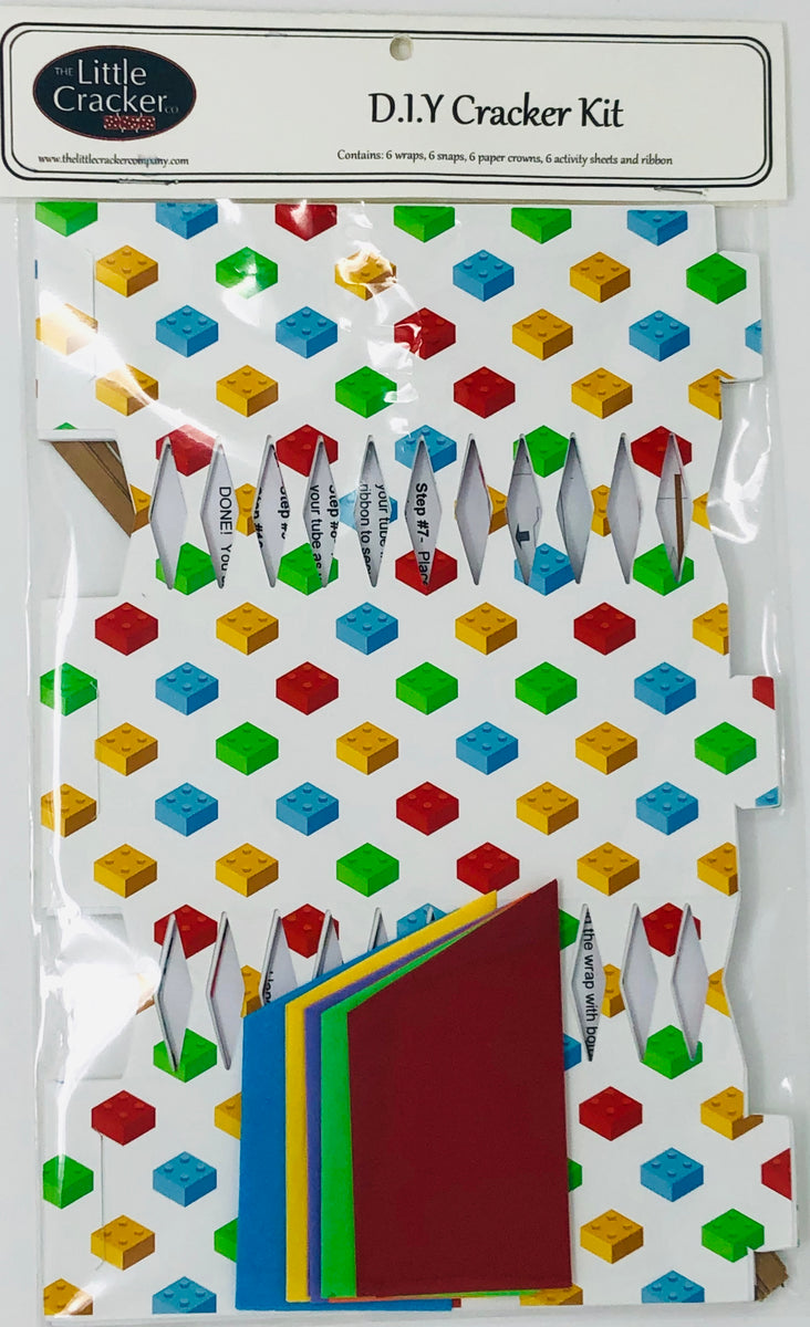 DIY Birthday Cracker Kit - Building Blocks – The Little Cracker Company