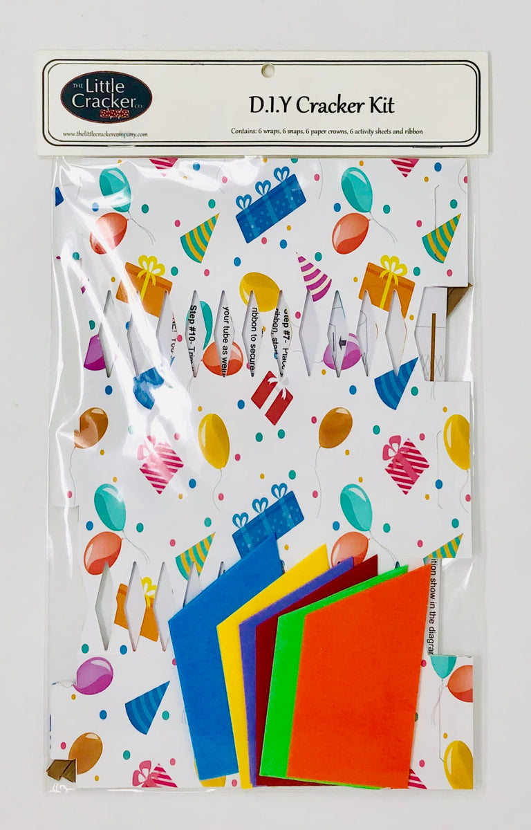 DIY Birthday Cracker Kit - Party Hats – The Little Cracker Company