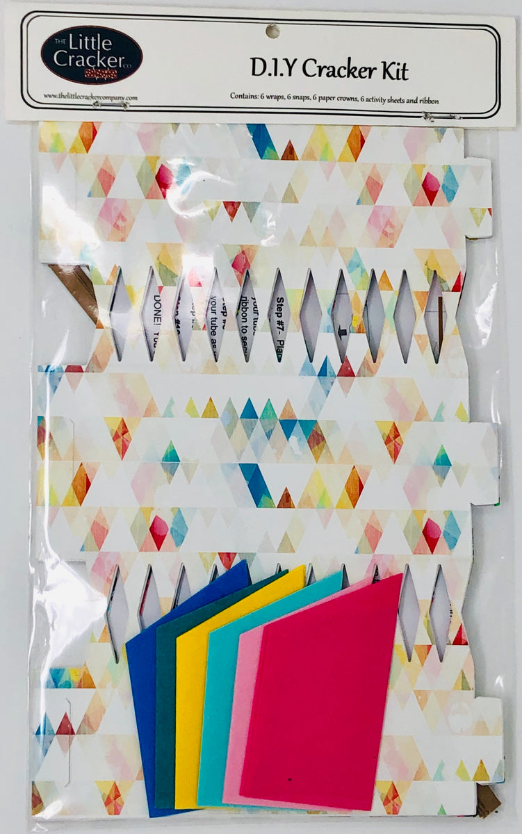 DIY Birthday Cracker Kit - Rainbow Triangles – The Little Cracker Company